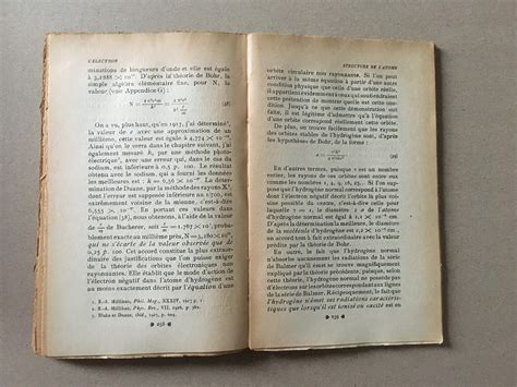 Lélectron By Robert Andrews Millikan Quasi Ottimo Brossura 1926