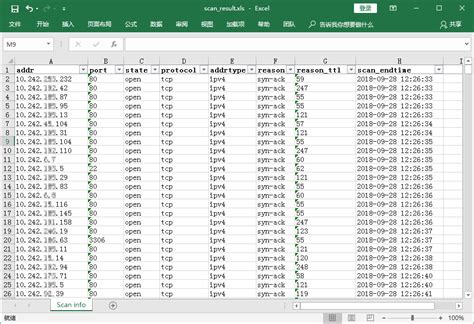 编写masscan报告转换脚本 回忆飘如雪