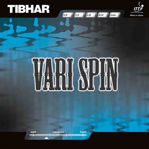 Tibhar Belag Vari Spin Schwarz 18 Mm Ab 2790 € Preisvergleich Bei