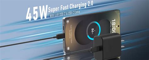 45w Super Fast Usb C Wall Charger For Samsung Galaxy S25