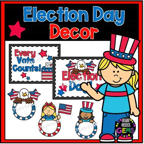 Voting Election Classroom Editable Bulletin Board And Door Decor