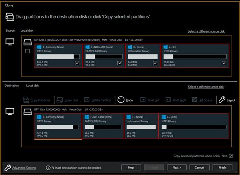 Restoreclonepartitionresize Knowledgebase V72 Macrium Reflect