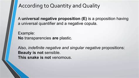 Categorical Propositions Logic Pptx