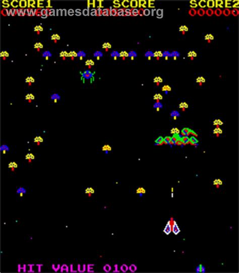 War Of The Bugs Or Monsterous Manouvers In A Mushroom Maze Arcade Artwork In Game