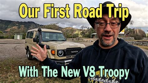 Our First Road Trip With The New V8 Troopy 4xadventures Adventure 4wd Touring Youtube