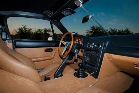 Custom Tan Interior Mx5 Miata