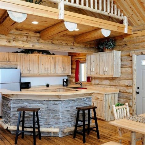 20 Space Saving Log Cabin Kitchens Tiny Houses