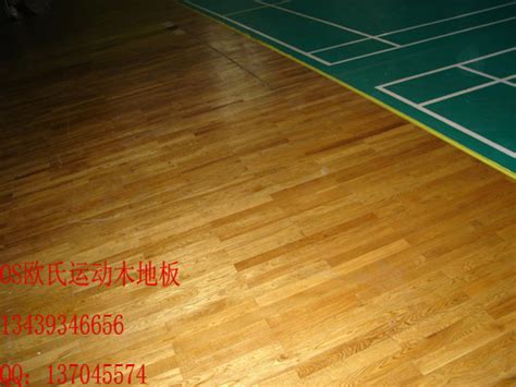 羽毛球专用木地板 欧氏地板