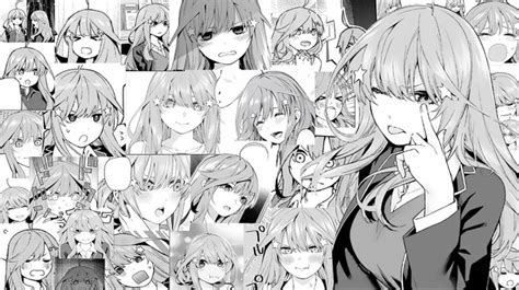 Itsuki Nakano Wallpaper Collage For Pc 1366x768 Fondo De Pantalla