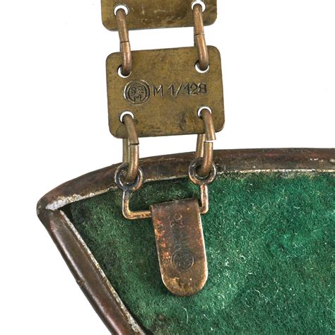 Original German Wwii Sa Political Leader Gorget With Chain By Eugen Sc