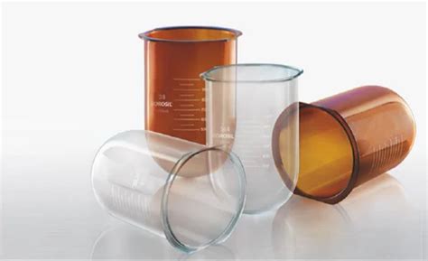 Cylindrical Dissolution Flask Borosilicate Glass For Chemical