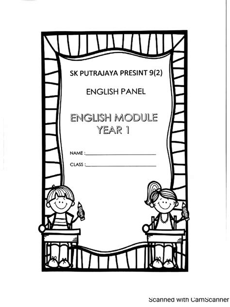 Module English Year 1 Pdf