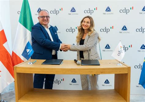 თიბისი ლიზინგმა Cdp ისგან 10 მილიონი ევროს საკრედიტო რესურსი მოიზიდა რაც Cdp ის პირველი