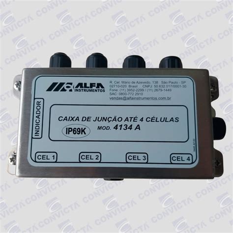 Caixa De Junção 4134a Alfa