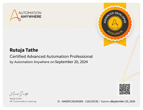 Automationanywhere Advancedautomation Rpa Careergrowth