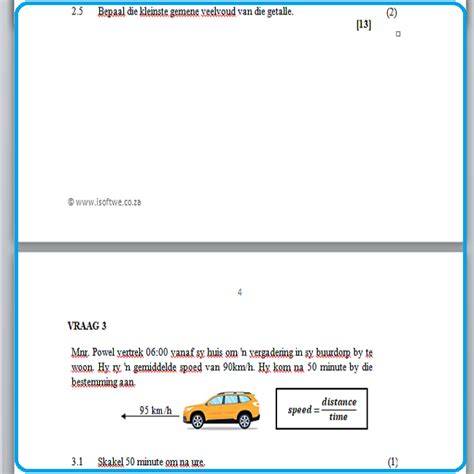 2025 Term 1 Grade 9 Mathematics Control Test • Teacha