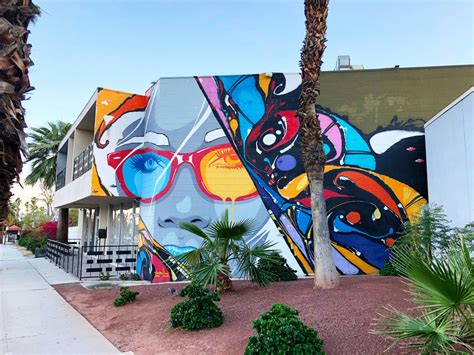 Mural By James Haunt And Zesmsk In Palm Springs