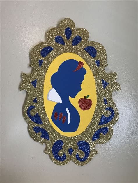 Diy Snow White Decorations Snow White Door Decoration Snow White