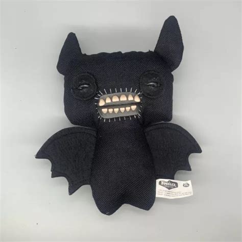 Fuggler Count Fuggula Black Bat Glow Teeth Count Drac Rare Plush £7000