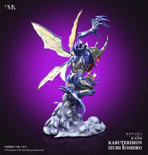 Dmx Kabuterimon And Izumi Statuecorp
