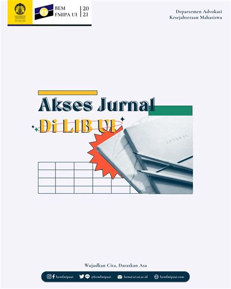 Bem Fmipa Ui [cara Akses Jurnal Lib Ui] Sebagai