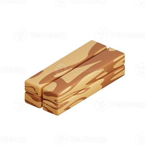 3d Timber Illustration Icon Render 66652310 Png