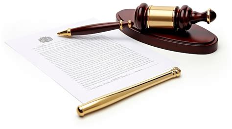 Premium Photo A Photo Of A Legal Document With A Pen