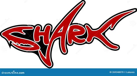 Shark Logo Stock Vector Illustration Of Symbol Nature 269348070