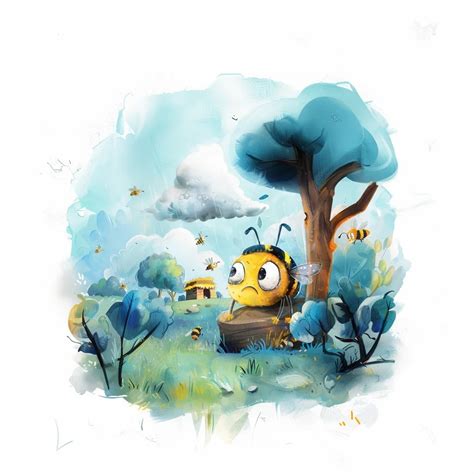 Barnaby The Bee And The Surprisingly Sunny Meadow A Story About Positive Thinking Modern