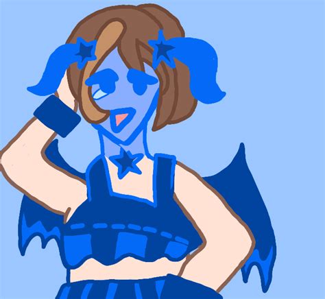 Some Blue Demon Girl Rartrating