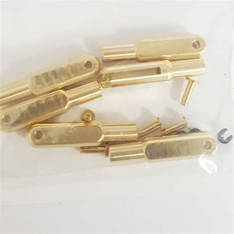 Brass Clevis L23 Mm Slot Width 16 Mm Pin Ø 16 M2 Flightcomp