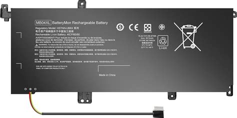BatteryMon Replacement Laptop Battery For HP Envy X India Ubuy