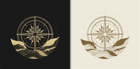 995 Compass Wave Tattoo Royalty Free Photos And Stock Images Shutterstock