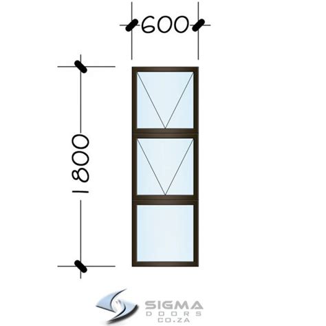 600 X 600mm Aluminium Windows Pt66 Sash Windows Sigmadoors