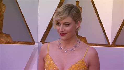 Oscars 2018 Arrivals Greta Gerwig Screenslam Youtube