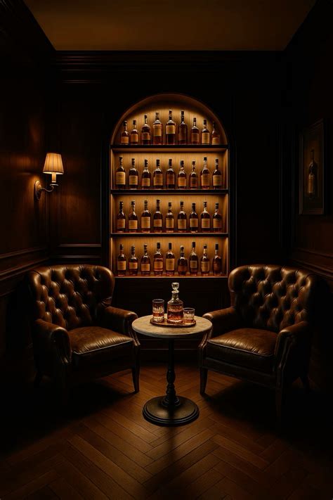 Upscale Wall Art Old Speakeasy Modern Man Cave Ideas Interior Design