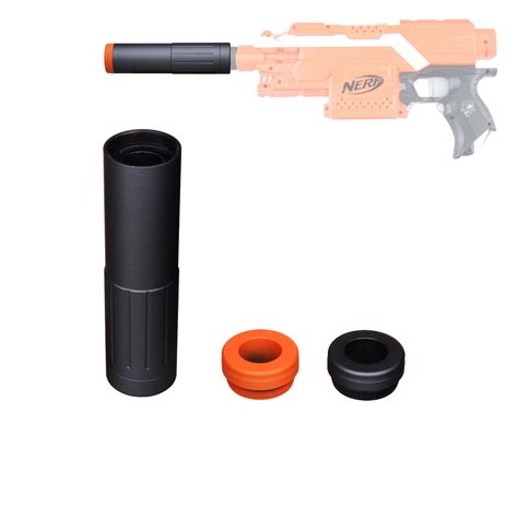 Worker Mod Suppressor Muzzle Orange Ang Black Tip Screw Fast Connection Metal Black For Barrel