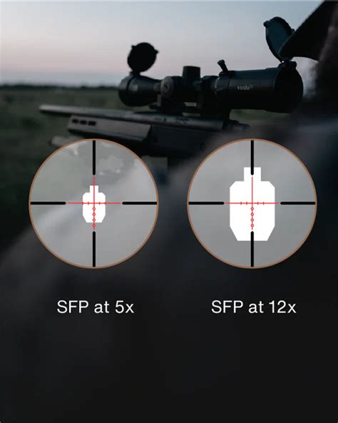 Eotech Vudu 1 8x24mm Second Focal Plane Rifle Scope Black 30mm