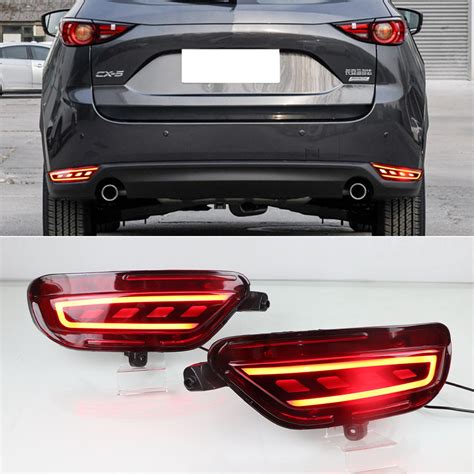 Led Reflector Rear Fog Lamp For Mazda Cx 5 Cx5 2017 2018 2019 2020 2021