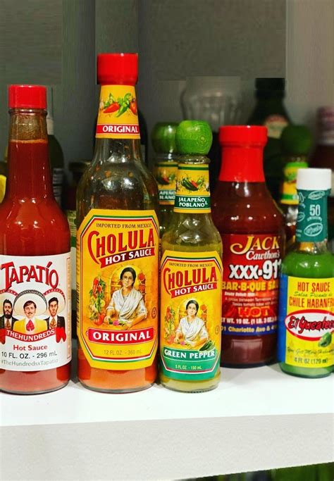 Mexican Hot Sauces Spicy Condiment Collection