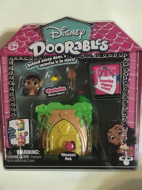 Disney Doorables Playset Moanas Hut Figure Exclusive 1959595555
