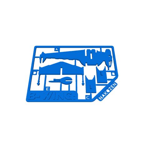 Free Toys And Games Stl Download B Wing Kit Cardby Bassmaster8585