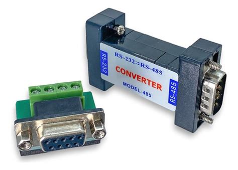 Conversor De Interface Serial Rs232 Rs485 Conector Db9 Teknimas