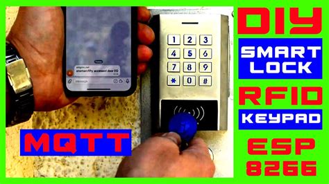Diy Rfid Reader Or Rfid Keypad Using Esp Rfid On Esp8266 And Mqtt For