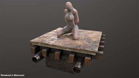 3d Sexy Cocoon Webbed Girl 02 Turbosquid 1867027