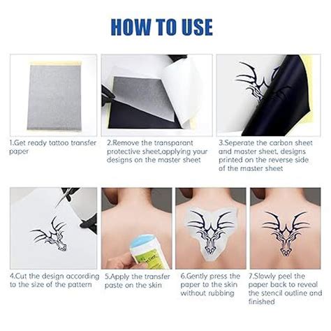 100 Blatt Tattoo Transferpapier A4 Kaufland De