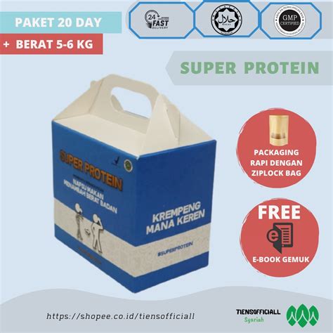 Jual Susu Penggemuk Badan Super Protein Supplemen Gemuk Badan Obat