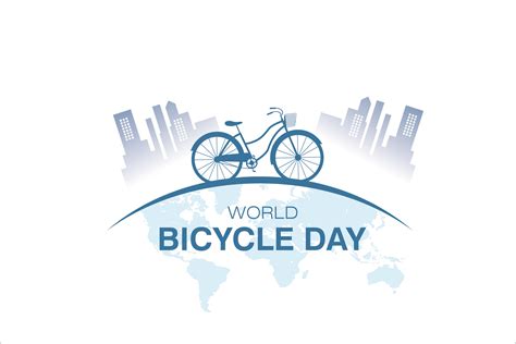Celebrating World Bicycle Day Graphic By Edywiyonopp · Creative Fabrica