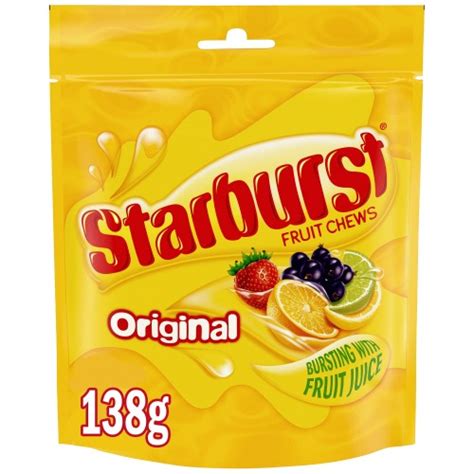 Starburst Original Fruit Chews Candies 138g Compare Prices And Where