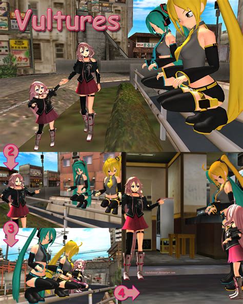 Mmd Vultures By Trackdancer On Deviantart